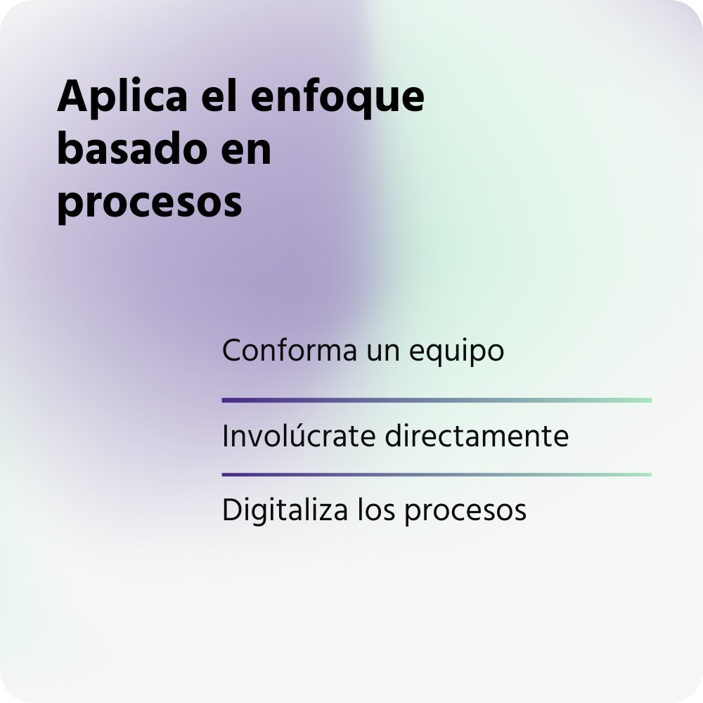 Enfoque basado en procesos: principales fundamentos y beneficios