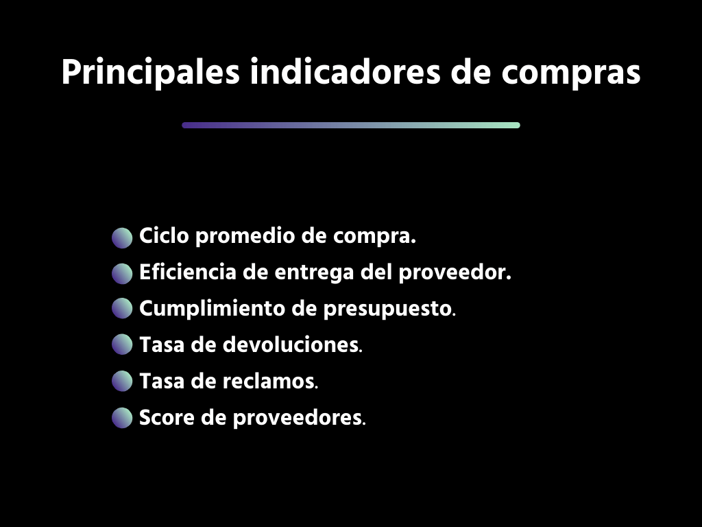 Indicadores de compras que agregan valor: ¿cómo implementarlos?