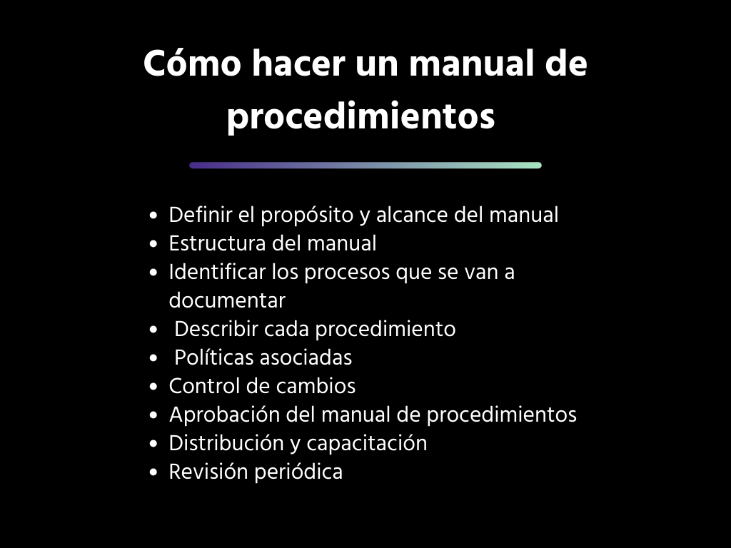 Manual de procedimientos de una empresa: cómo implementarlo
